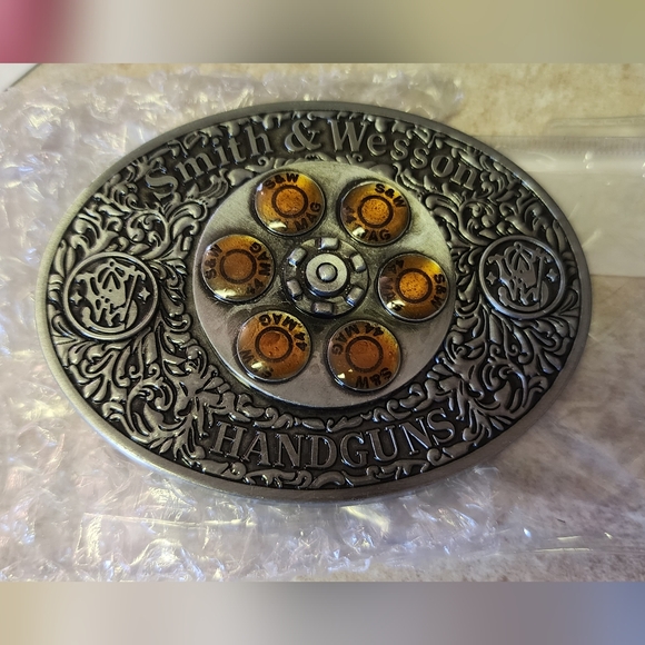 Accessories | Smith Wesson Spinning Rotating Belt Buckle | Poshmark